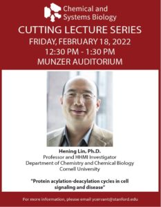 Stanford Chemical and Systems Biology | Stanford Medicine » CSB Cutting ...